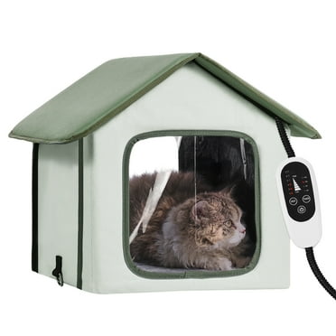 Clawsable Indestructible Heated Cat House for Outside Cats, Extremely ...