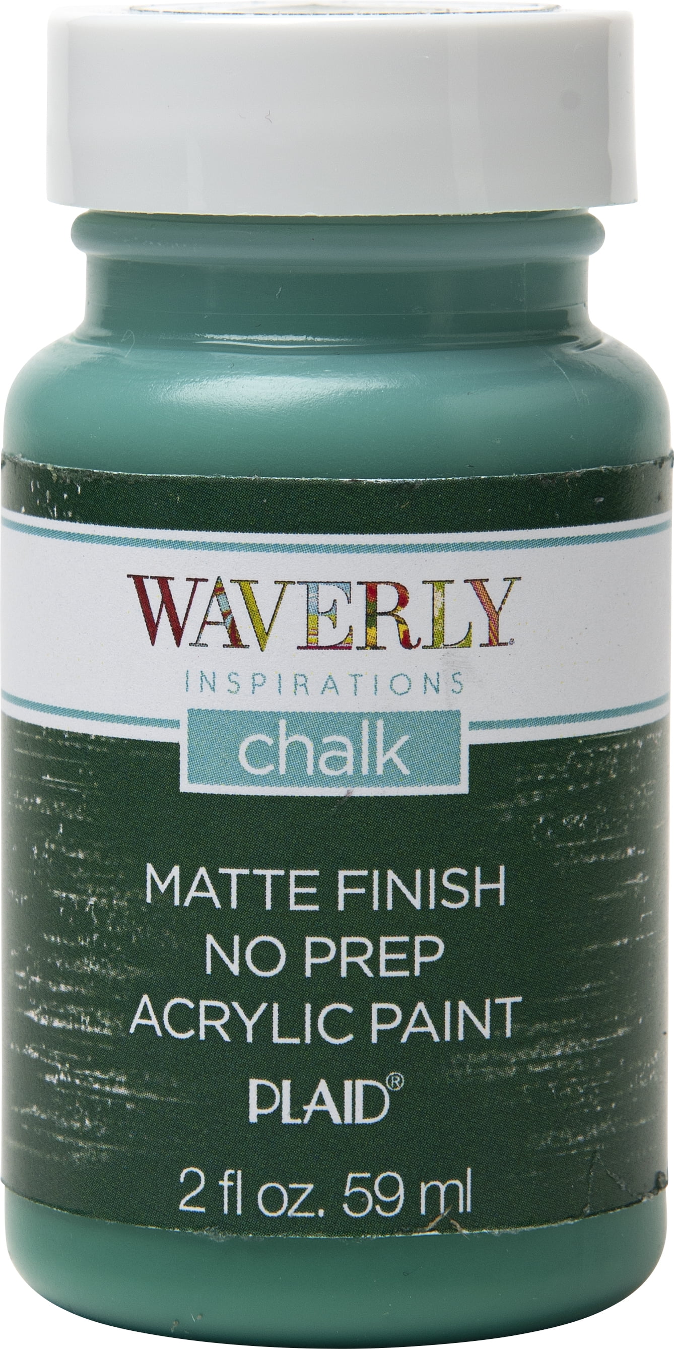 Waverly Inspirations Chalk Paint, Ultra Matte, Malachite, 2 fl oz ...