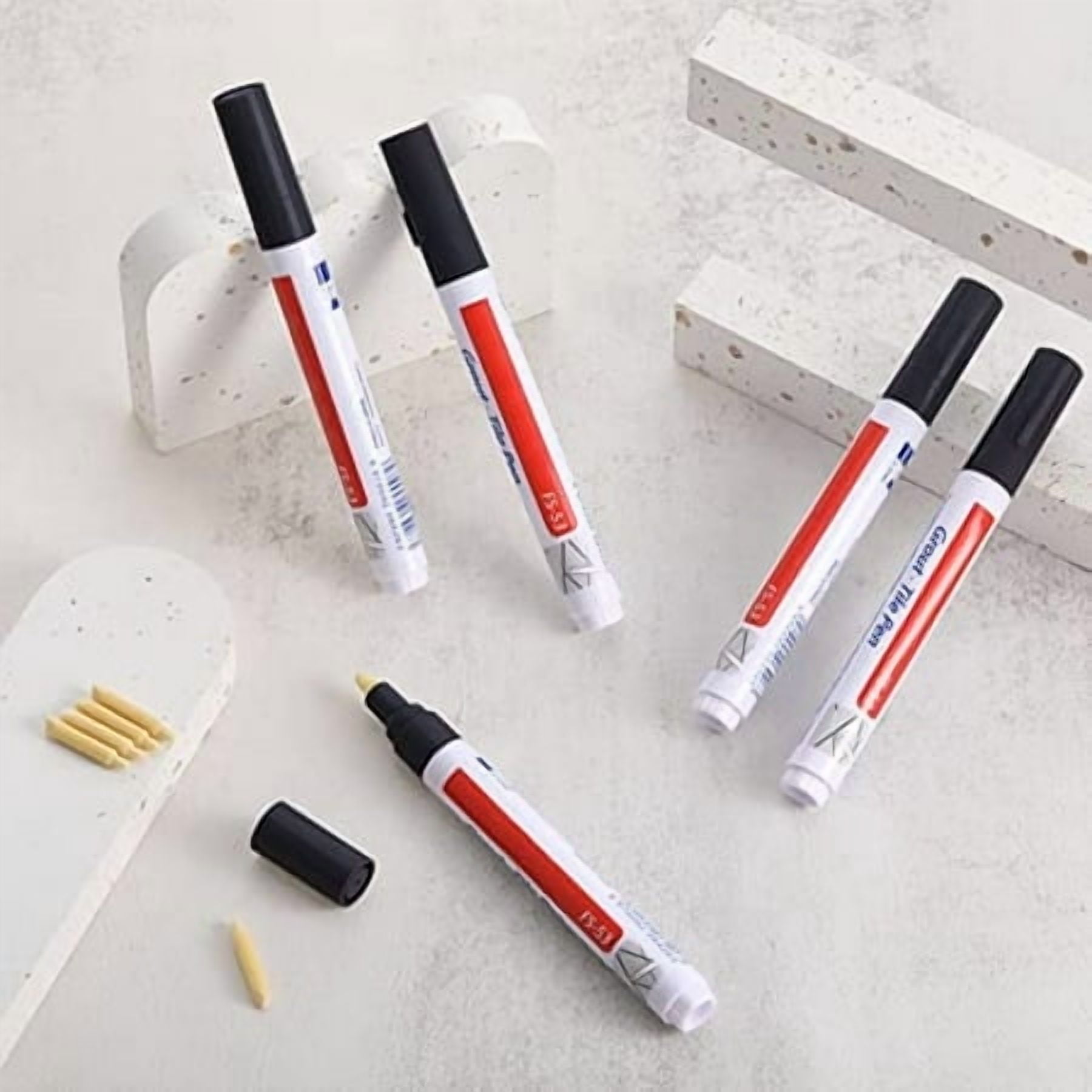 Click here for Shengyu 6 Pieces Tile Grout Pen Kitchen Bathroom W... prices