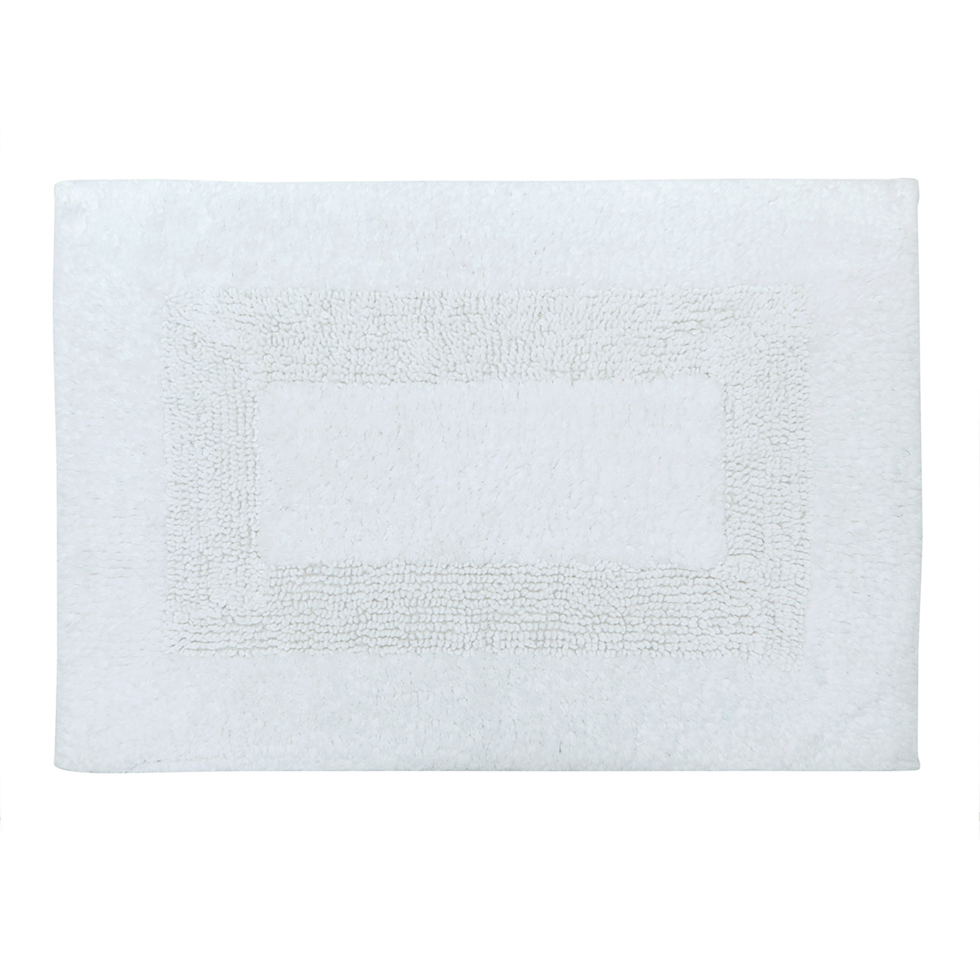 Click here for Mainstays Racetrack 100 Cotton White Bath Rug  17... prices