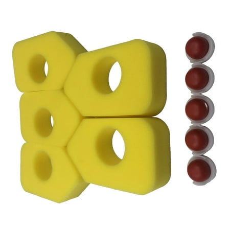 Thinsony Air Filter Carburetor Oil Cups Set Rubber Element Lawn Mower ...