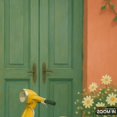 Affixzi Yellow Poster, Retro Italian Street Wall Art, Vintage Style ...