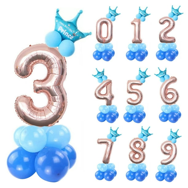 Langgg Party Balloon 32-inch Aluminum Foil Number Shape Balloon balloon ...