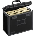 File Organizer Storage Box - 14 x 7 x 12.19 Inch Letter Size, Portable ...
