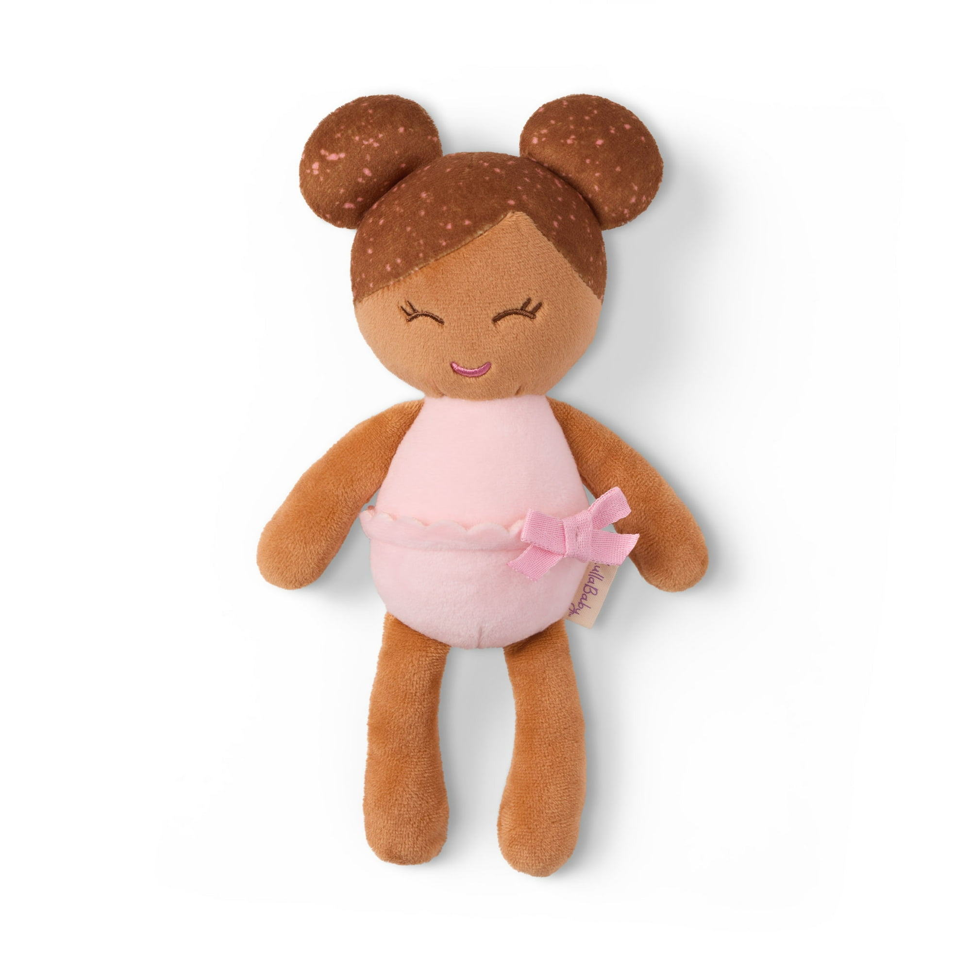Click here for Small Plush Bath Brown Hair Girl Doll For Kids 2 A... prices