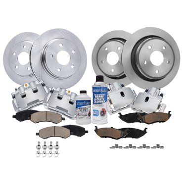 Baer Brakes 4301432R 11" SS4+ Front Brake Kit, Red, SDZ, Std. Studs ...