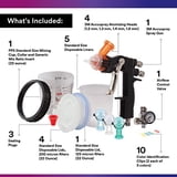 3M Accuspray Spray Gun System with Standard PPS, 16580, 1 Kit - Walmart.com
