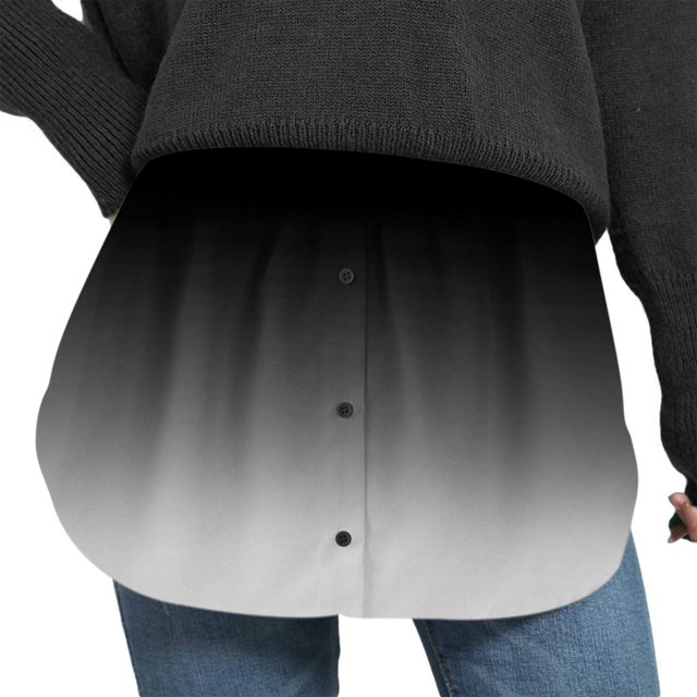 Sweater Skirt Cute Bottom Extender Mini Top Dress Extenders for Women ...