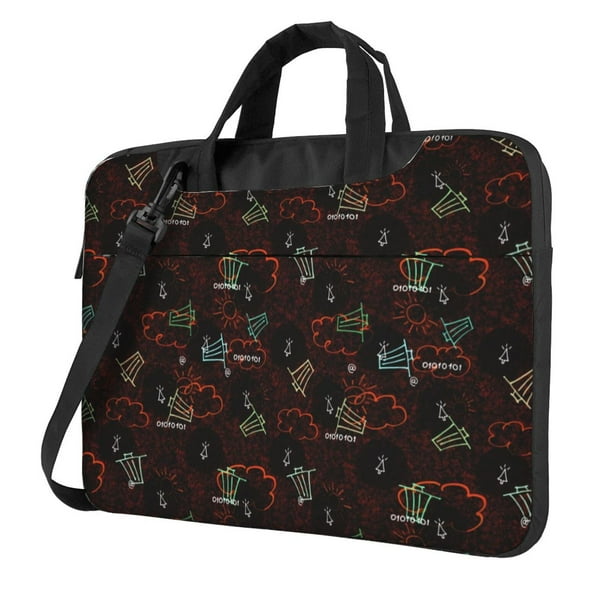 Mouse & Recycle Bin Doodles Laptop Bag, 13 inch Laptop or Tablet ...