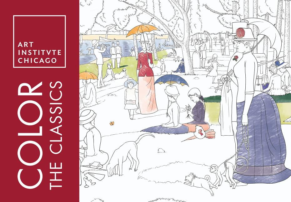 Color the Classics: The Art Institute of Chicago - Walmart.com
