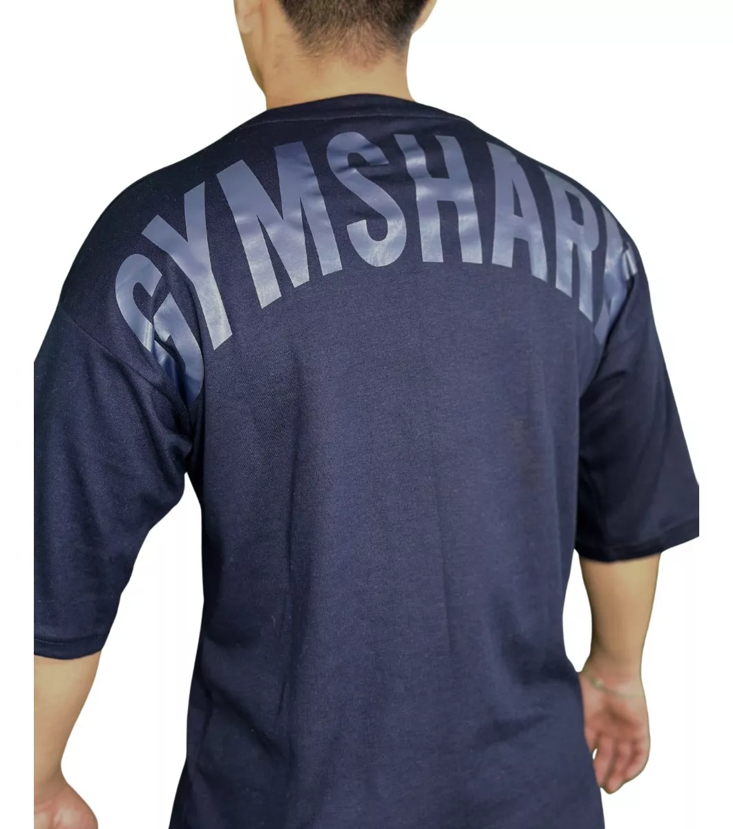 Playera Gymshark Oversize Algodón Calibre Gueso Hombre Gym | Walmart en ...