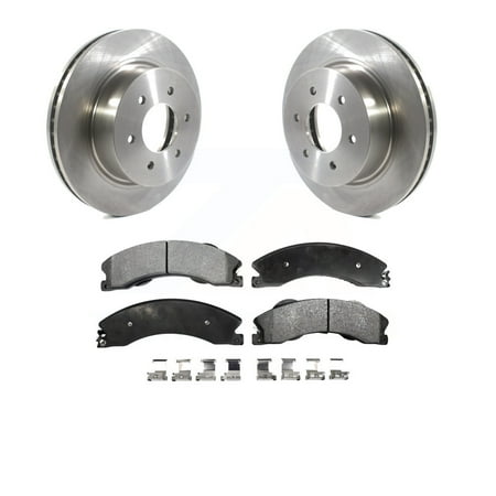 Front Disc Brake Rotors And Semi-Metallic Pads Kit For 2016-2019 Nissan ...