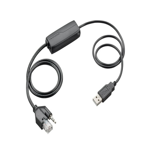 Plantronics 211076-01 APU-76 Electronic Hook Switch Cable - Walmart.com ...