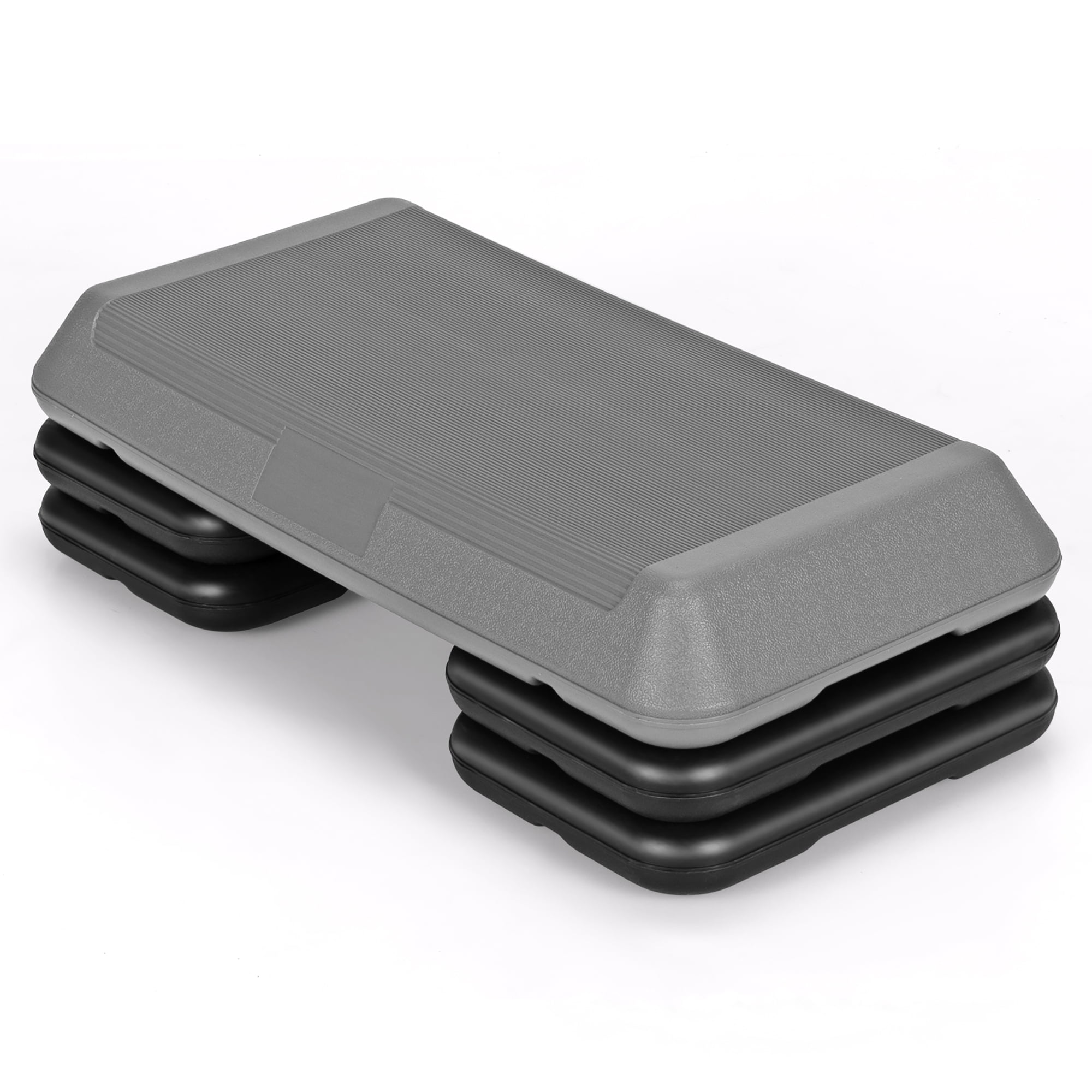 Costway 29'' Adjustable Workout Fitness Aerobic Stepper Exercise ...