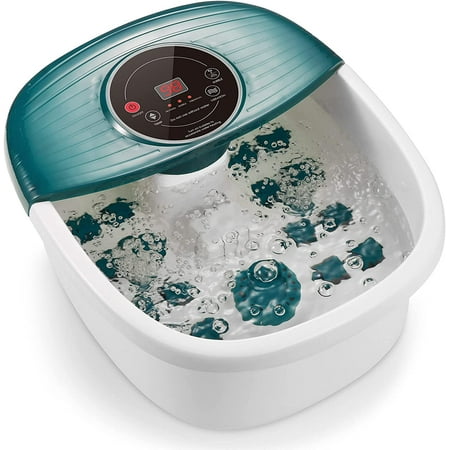 MaxKare Foot Spa Bath with Bubble and Vibration, Water Pedicure Foot ...