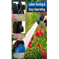 7-Setting Garden Hose Nozzle Sprayer - Blue And Black Adjustable Water ...