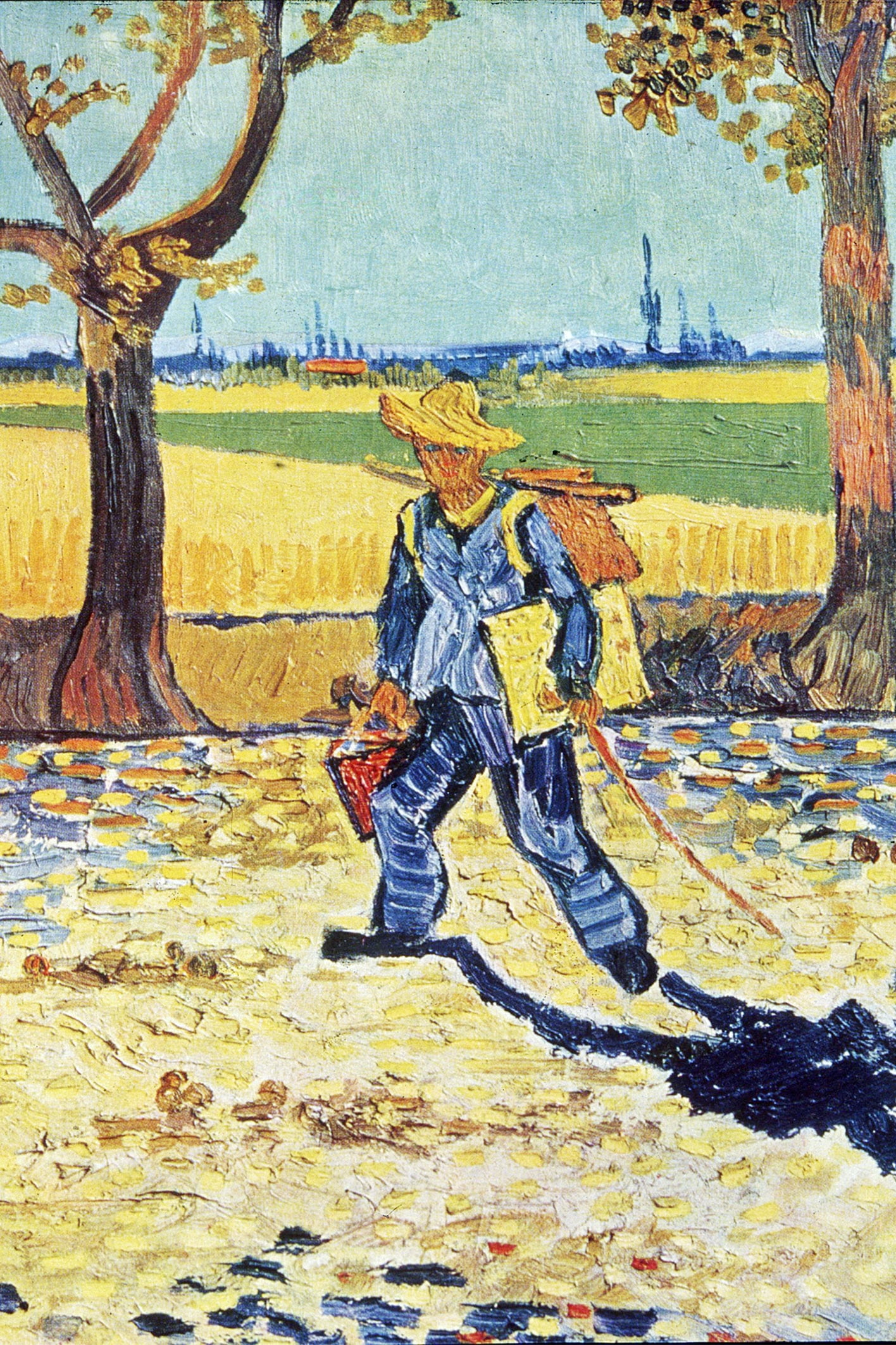 24x36 gallery poster, Painter on the Road to Tarascon, August 1888 by ...