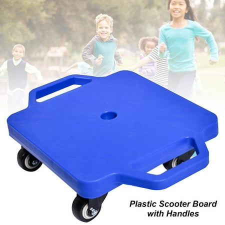 Outdoor Fitness Balance Board Roller Board with Scooter Handles Scooter ...