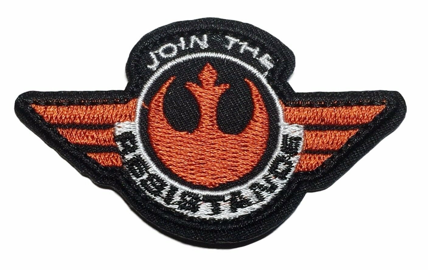 Star Wars JOIN THE RESISTANCE 3" W Embroidered PATCH - Walmart.com