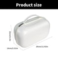Hard Shell Travel Case for Breast Pumps, Portable Storage Handbag with ...