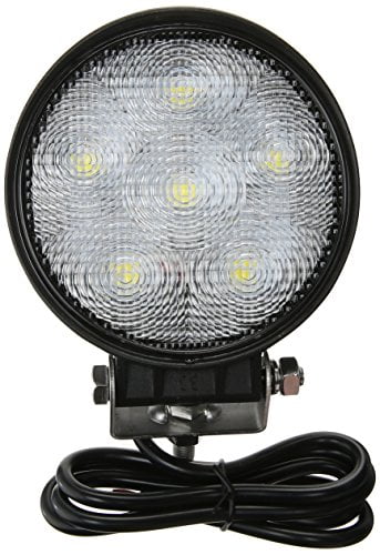Buyers Products 1492115 Clear Round 6 LED Flood Light (12-24 VDC ...