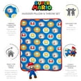Super Mario Hugger Pillow and Throw, 2-Piece Giftable Set - Walmart.com