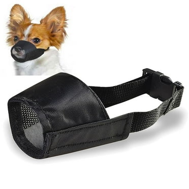 NYLON LINED MUZZLES for DOGS 3 Colors 9 Sizes Soft Dog Muzzle ...