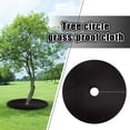 6 Pack Non-Woven Tree Mulch Ring - Degradable Tree Protector Mat ...