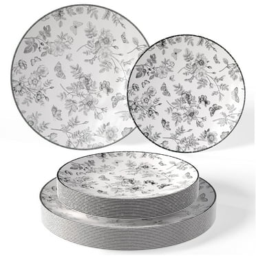 TaidMiao Dessert Plates, 100 BDF32 Pack Small Paper Plates, Paper ...