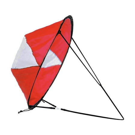 42 Inches Portable Downwind Wind Sail Kit Compact Kayak Wind Sail ...