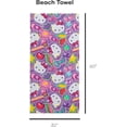 Hello Kitty Cherry Summer Microfiber Beach Towel,30 x 60 inches ...