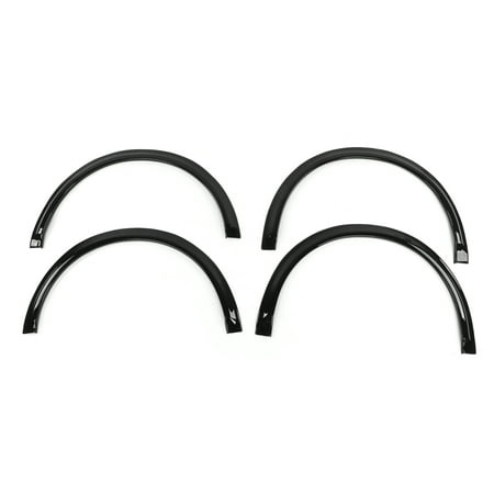 Splash Guard Wheel Arch Protector Flares Flares Extension 4Pcs Gloss ...
