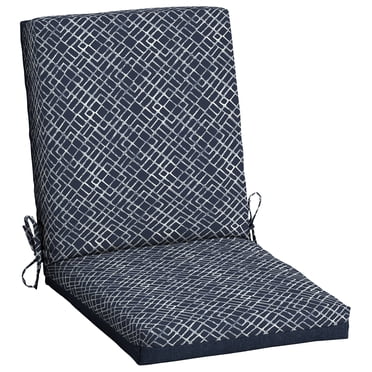 Jordan Manufacturing 22 x 45 in. Rectangular Outdoor Chair Cushion with ...