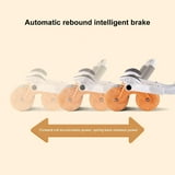 Ab Roller Wheel with Automatic Rebound - Core & Back Exercise Cruncher ...