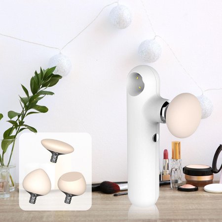 Electric Powder Puff Sponge Blender USB Rechargeable with 4 Sponges ...