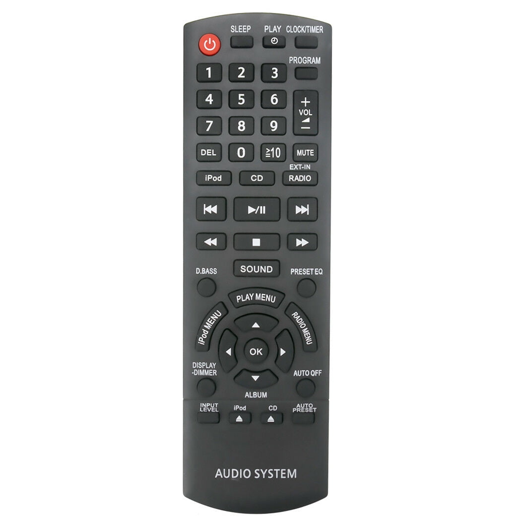 New N2QAYB000641 Replaced Remote Control fit for Panasonic Stereo ...