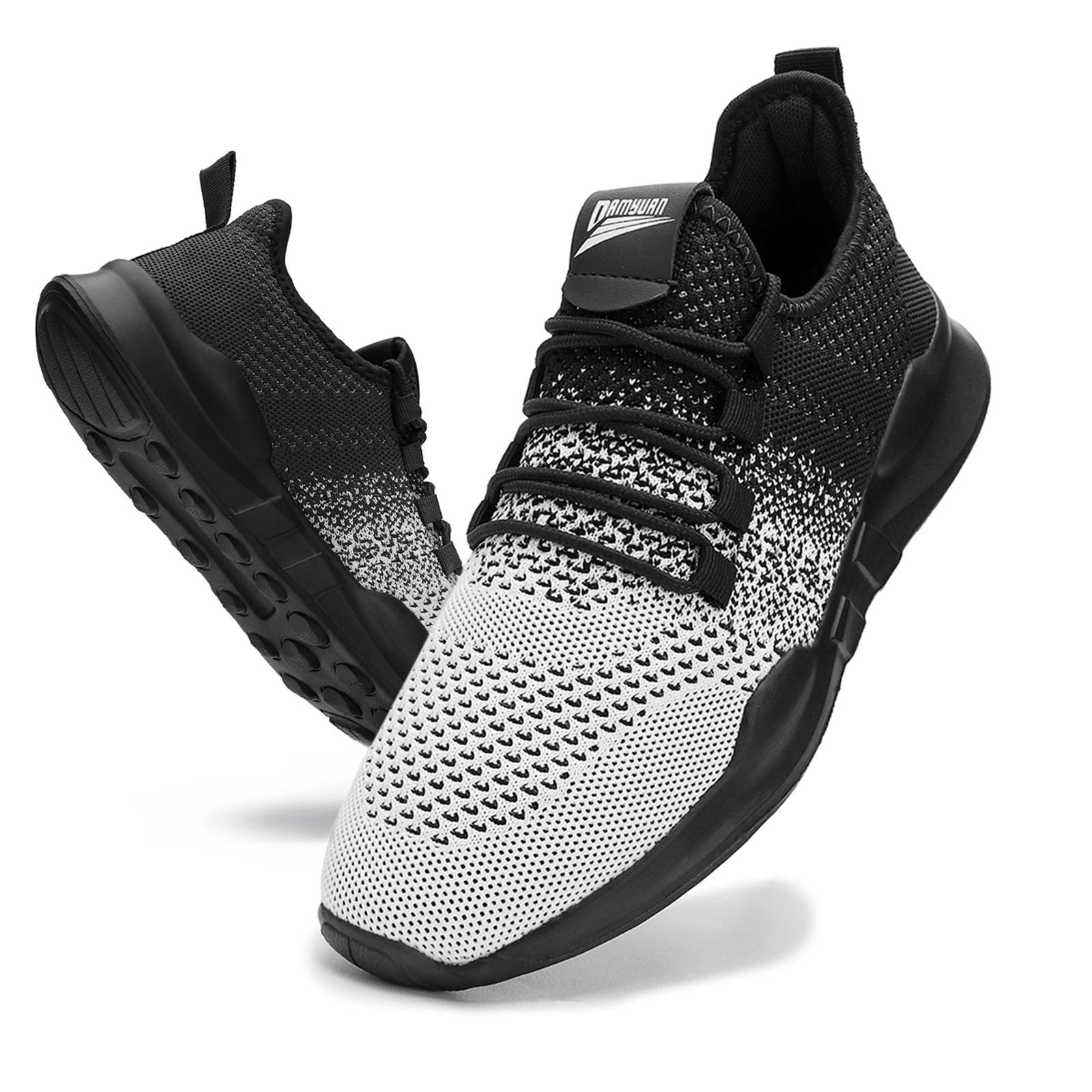 Linenghs Men's Walking Shoes Lightweight Beathable Comfortable ...