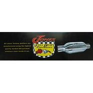 JEGS 30260 Satin SS Oval Muffler 2 1/4 in. Offset / Centered ...