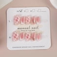 2024 New Fishtail Yarn Whitening Blush Nail Art Pure Handmade ...