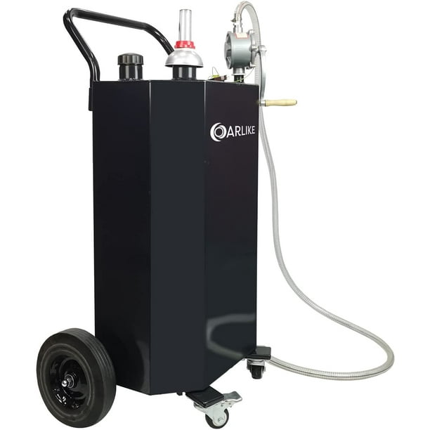 Oarlike 30 Gallon Gas Fuel Transfer Tank Portable Oil Storage Can for ...