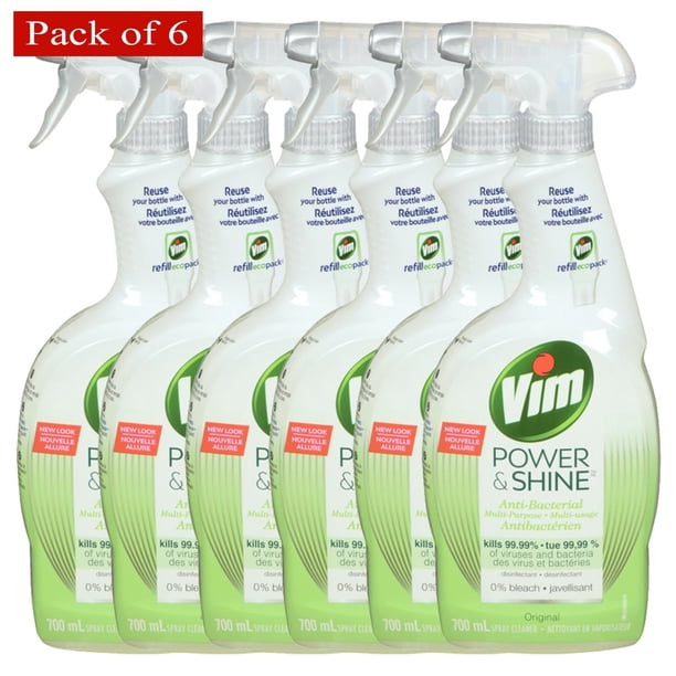 Vim Multi Purpose Cleaner Spray 700ml (Pack of 6) $9.99 ea. - Walmart.ca