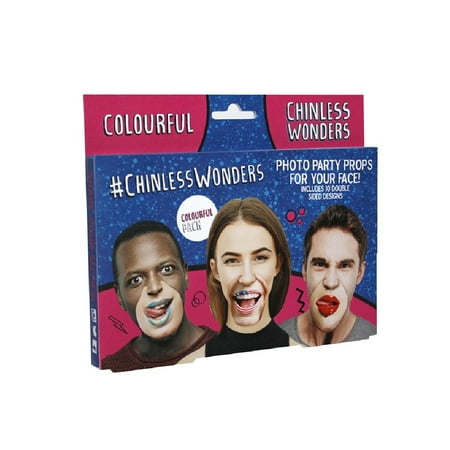 Chinless Wonders Colourful Mask (Pack of 10) | Walmart Canada