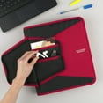 Five Star 1 12 Zipper Binder 500 Sheet Capacity Red - Binders - Walmart.com
