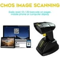 Wireless Barcode Scanner with Charging Cradle, Read 1D, 2D, QR Code ...
