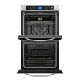 5 cu. ft. Stainless-Steel Premium Convection Double-Unit Wall Oven, KM ...