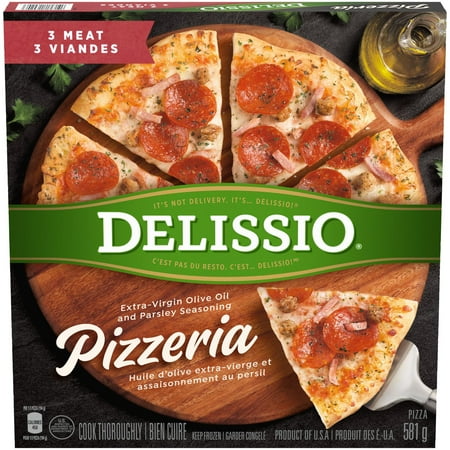 DELISSIO Pizzeria 3 Meat Pizza - Walmart.ca