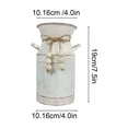 BAOPAI European-Style Vintage Distressed Iron Wall-Mounted Planter ...