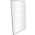 Free Shipping! DecMode 37" x 67" Black Grid Style Panel Wall Mirror ...