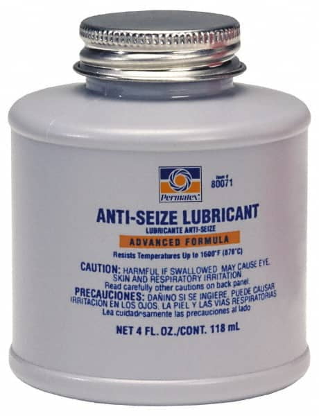 Permatex 80071 General Purpose Anti-Seize Lubricant: 4 oz Bottle ...