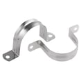 10 Stainless Steel U-Shaped Pipe Clamps, Half Pipe for Pipe Fittings ...
